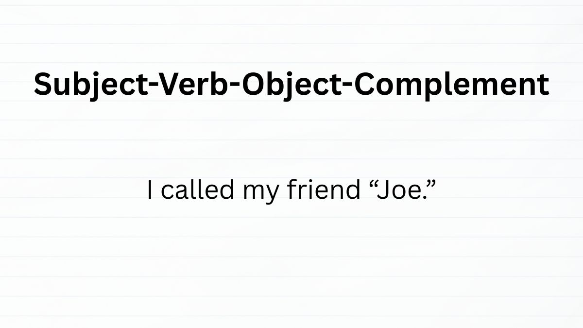 The 5 Sentence Patterns You Need to Know in English - SAT MAX